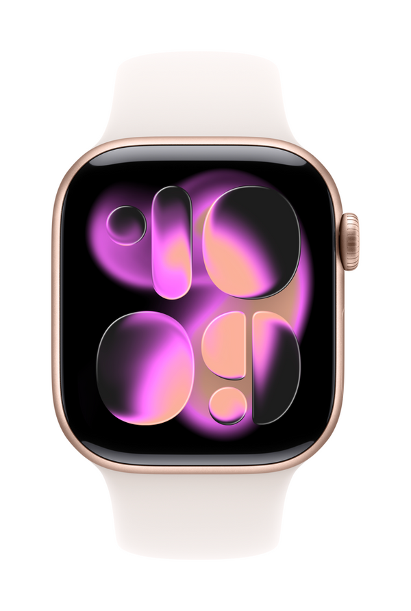 Apple Watch Series 11 GPS + Cellular 46MM Rose Gold Aluminium Case wi ...