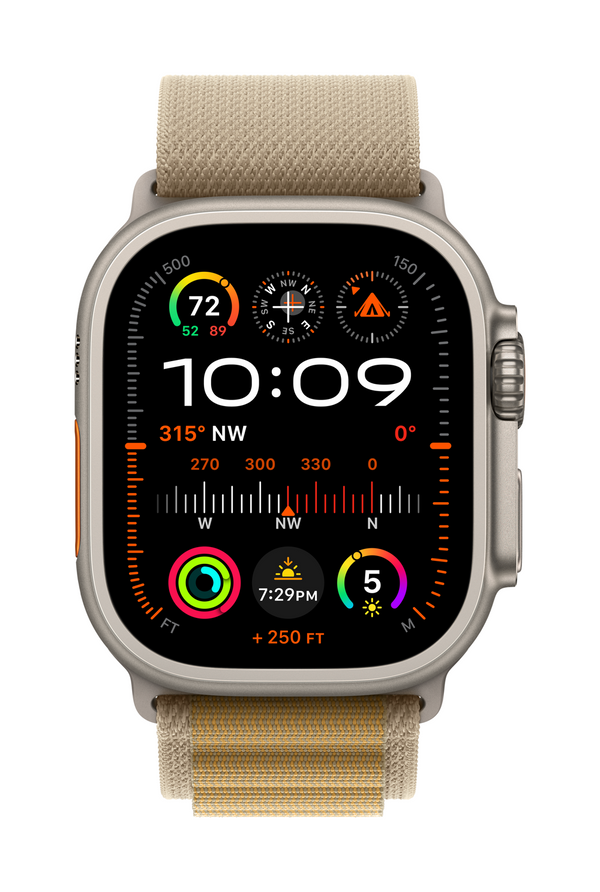Apple Watch Ultra 2 | GPS +Cellular 49mm | Natural Titanium Case With ...